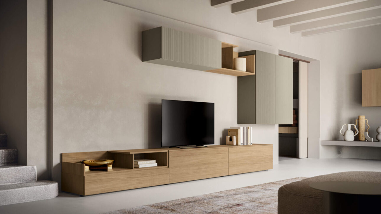 Trends and ideas for a modern living room - Santalucia Mobili