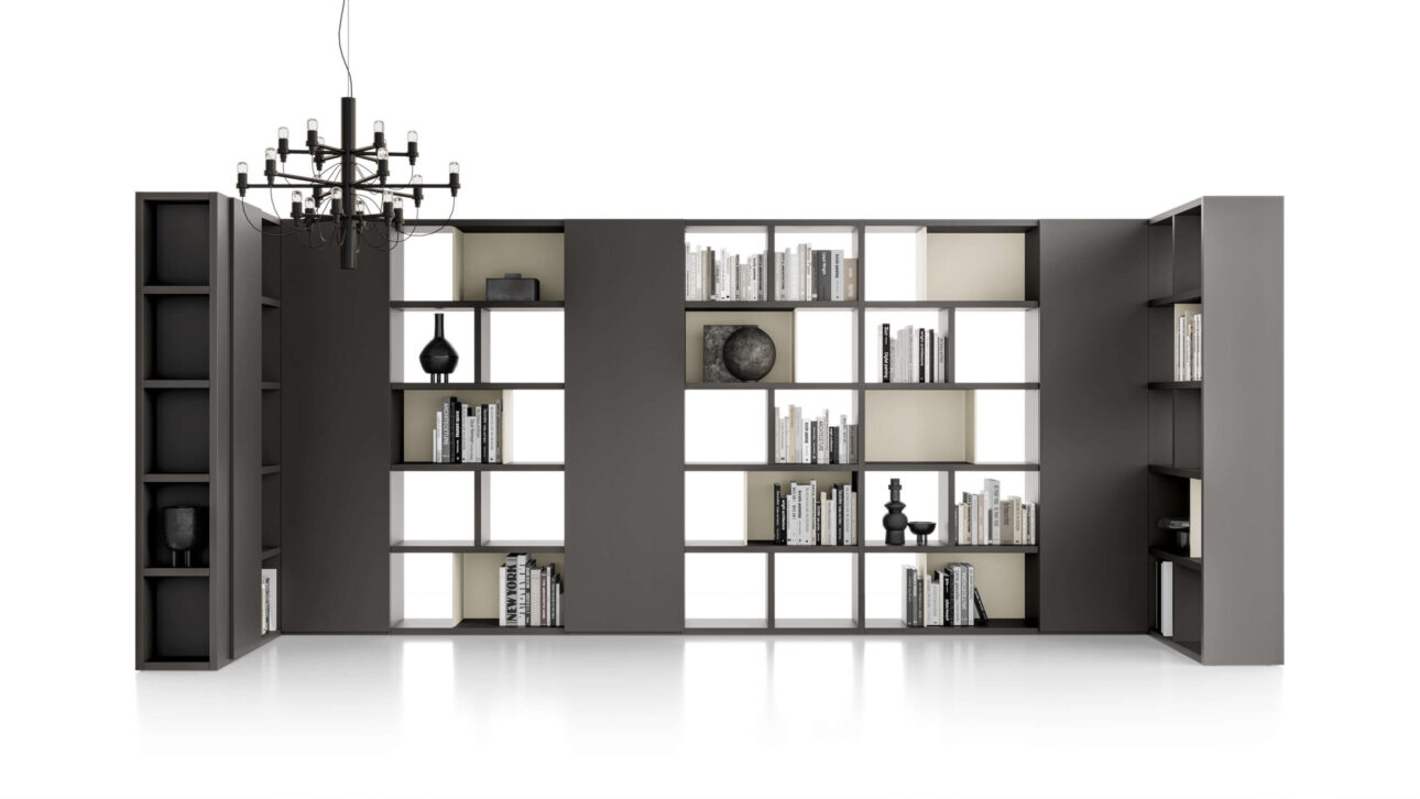 Partition bookcases for stylish division of spaces - Santalucia